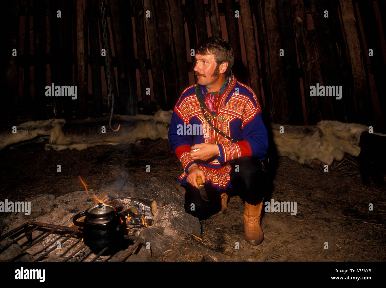 Tent of sami people hi-res stock photography and images - Alamy