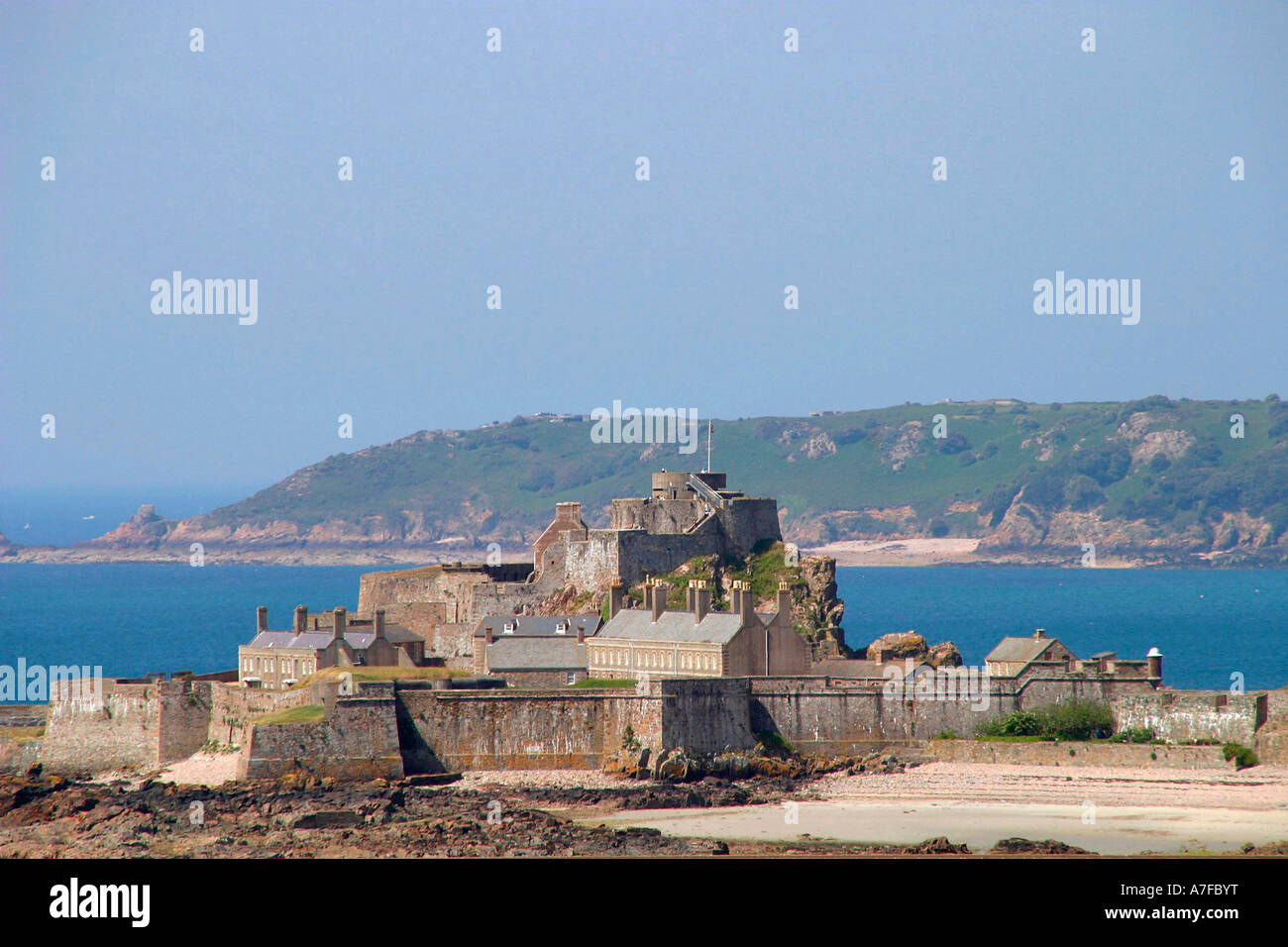 Elizabeth Castle, Jersey Stock Photo - Alamy