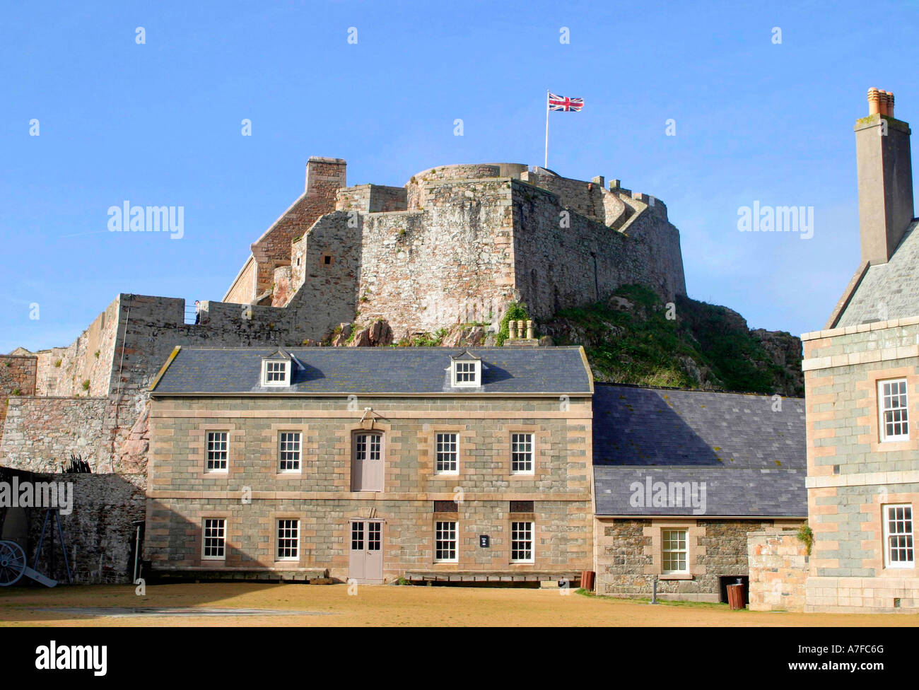 Elizabeth Castle, Jersey Stock Photo - Alamy