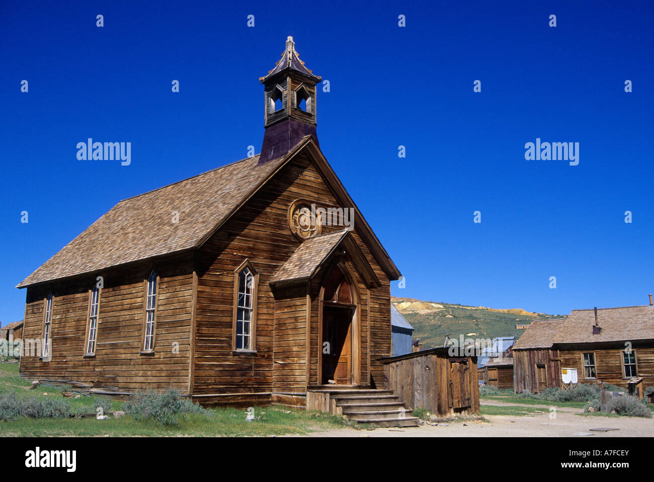 Methodist church ghost town bodie hi-res stock photography and images - Alamy