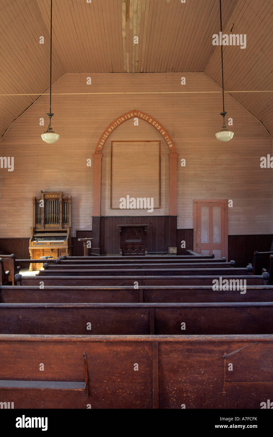 Methodist church ghost town bodie hi-res stock photography and images - Alamy