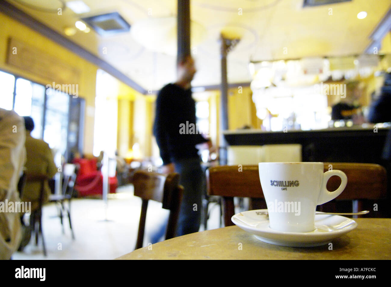 schilling cafe detail cultural building architecture front barcelona ...
