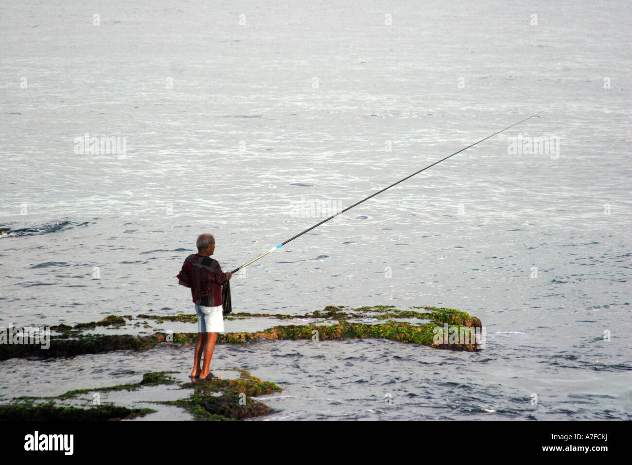 arab fisherman Beirut Lebanon Stock Photo - Alamy