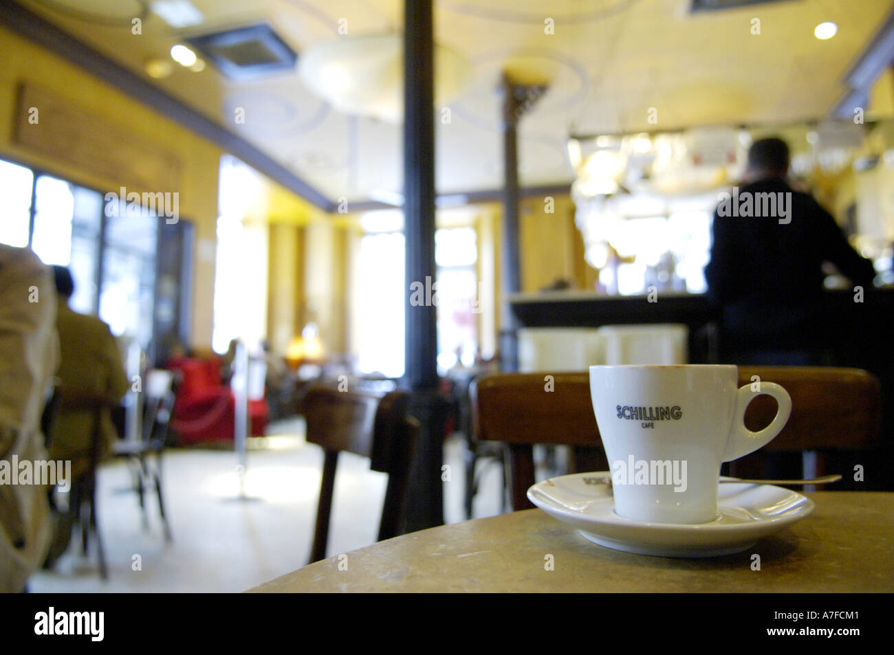schilling cafe detail cultural building architecture front barcelona ...