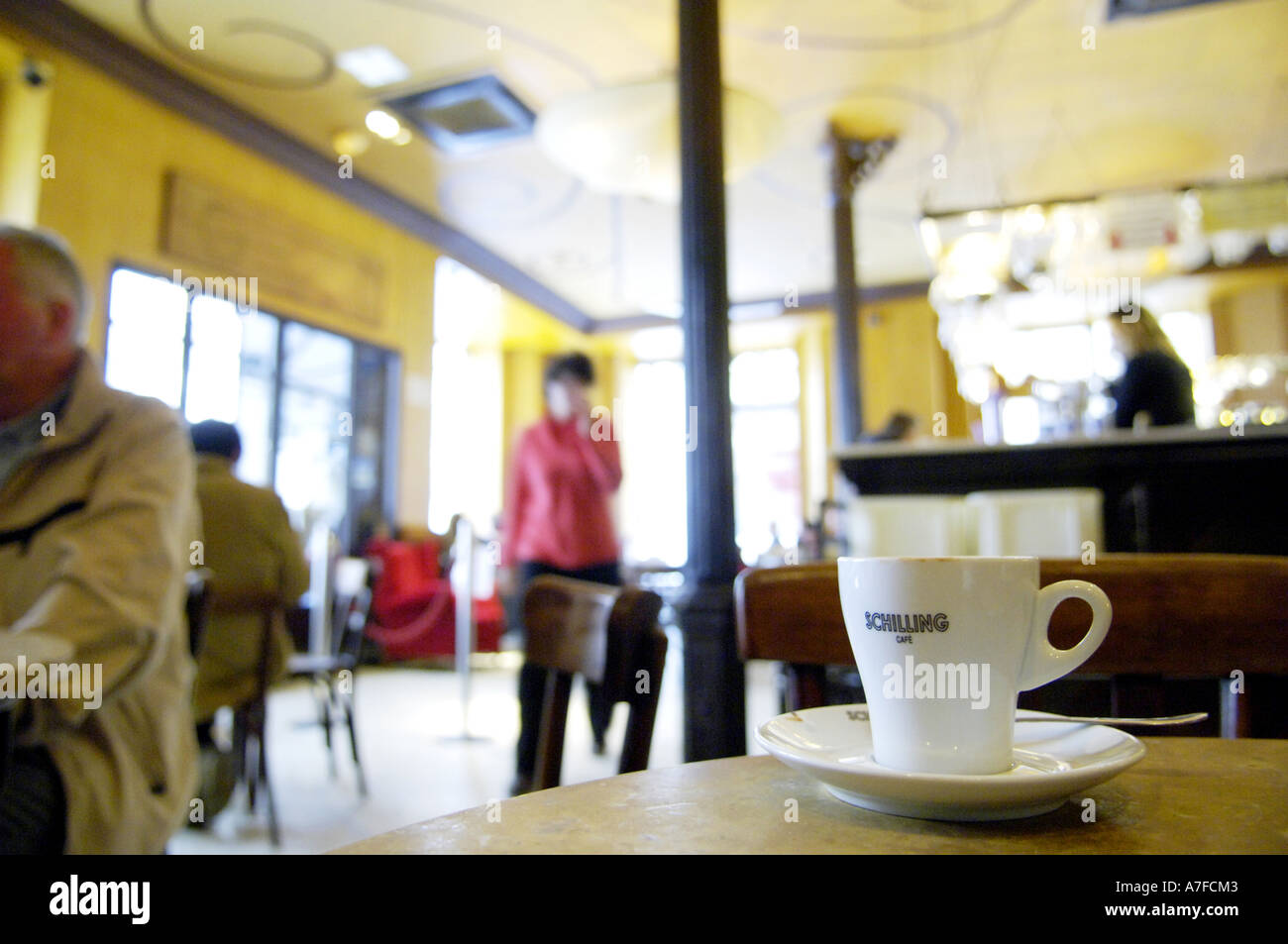 schilling cafe detail cultural building architecture front barcelona ...