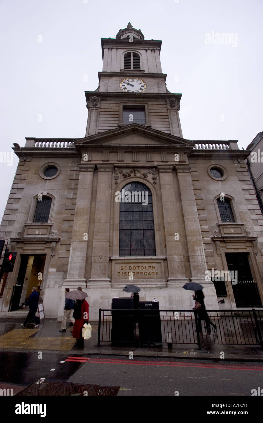 St Botolph Bishopsgate Central London Stock Photo - Alamy