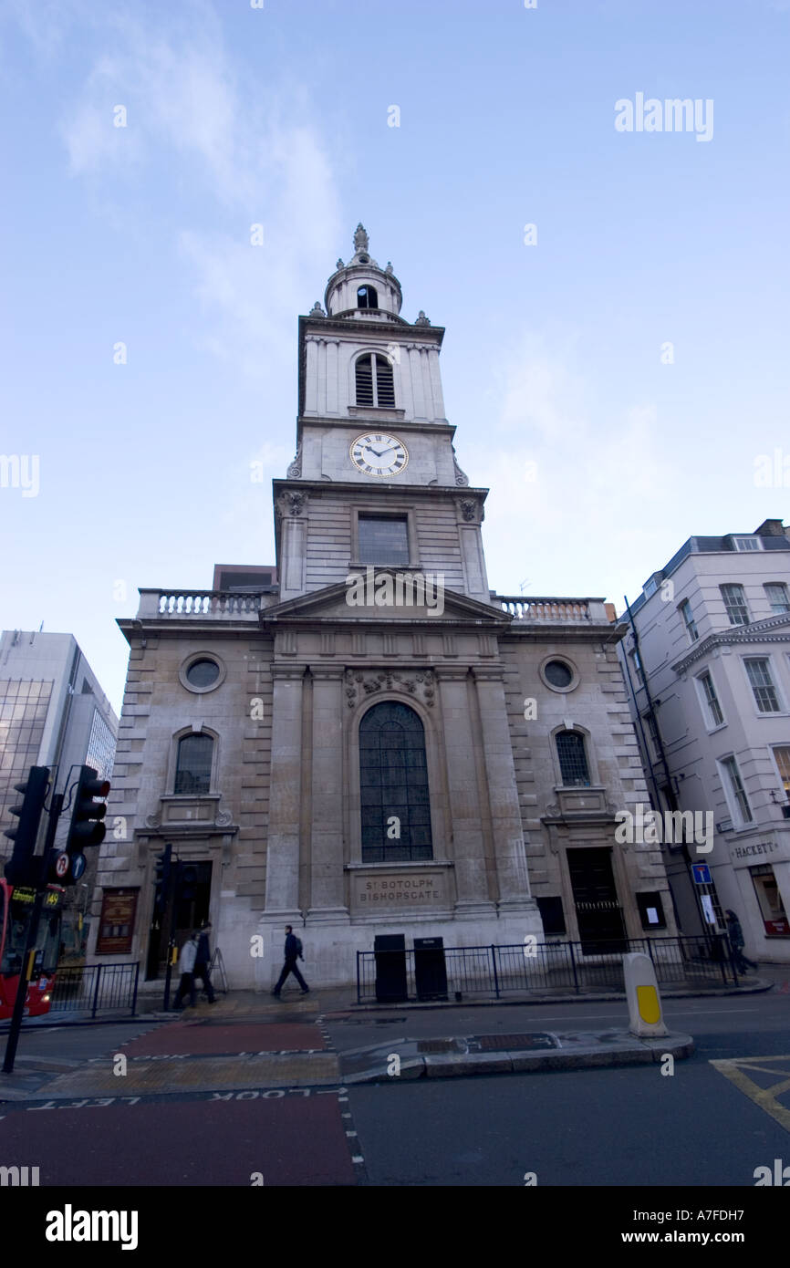 St Botolph Bishopsgate Central London Stock Photo - Alamy