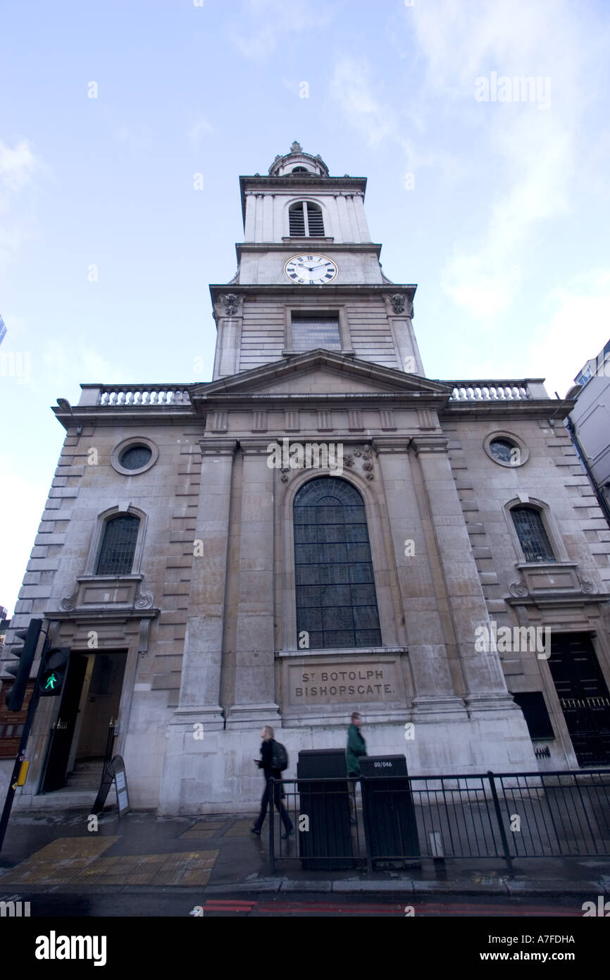 St Botolph Bishopsgate Central London Stock Photo - Alamy