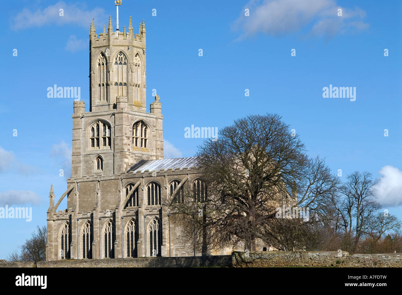 St Mary and All Saints Church Fotheringay Stock Photo - Alamy
