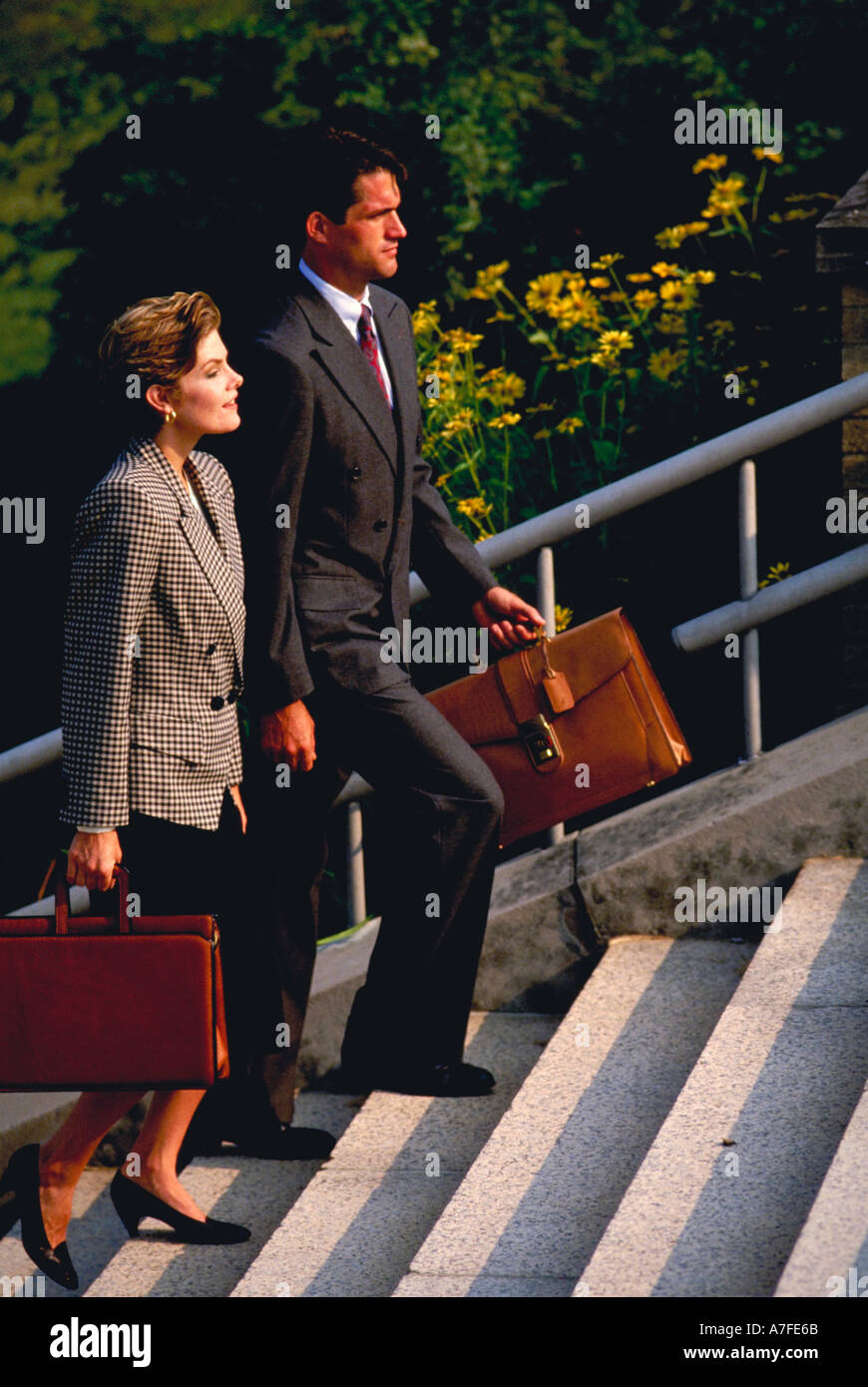30 40 business woman steps hi-res stock photography and images - Alamy