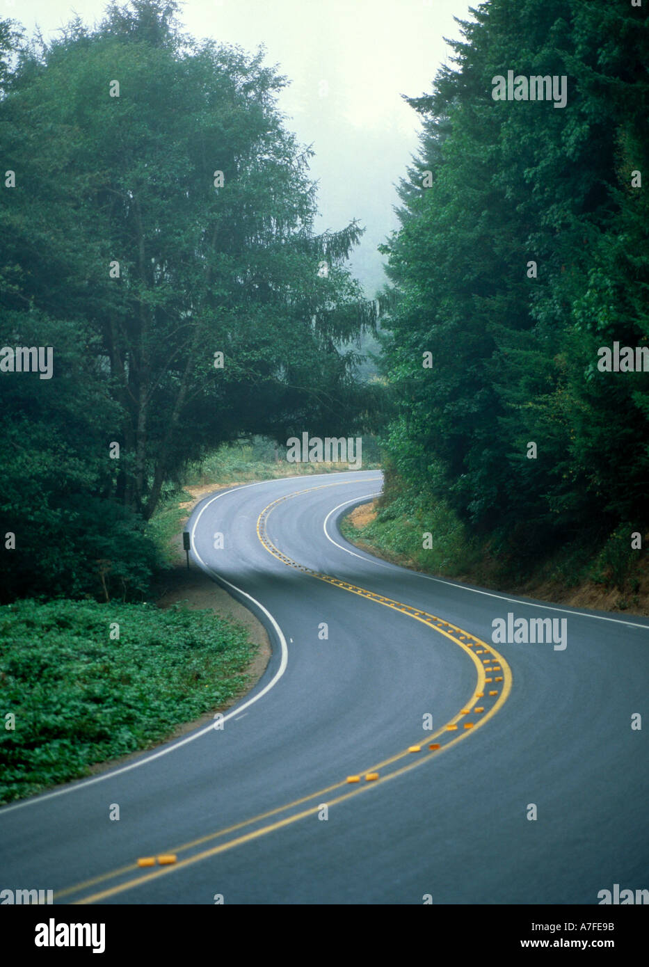 Winding road hi hi-res stock photography and images - Alamy