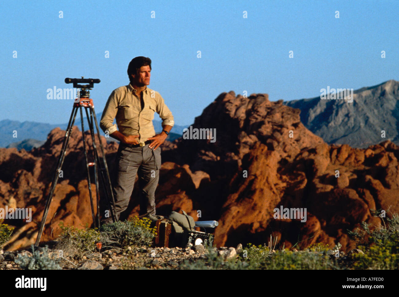 Surveying equipment geologist hi-res stock photography and images - Alamy