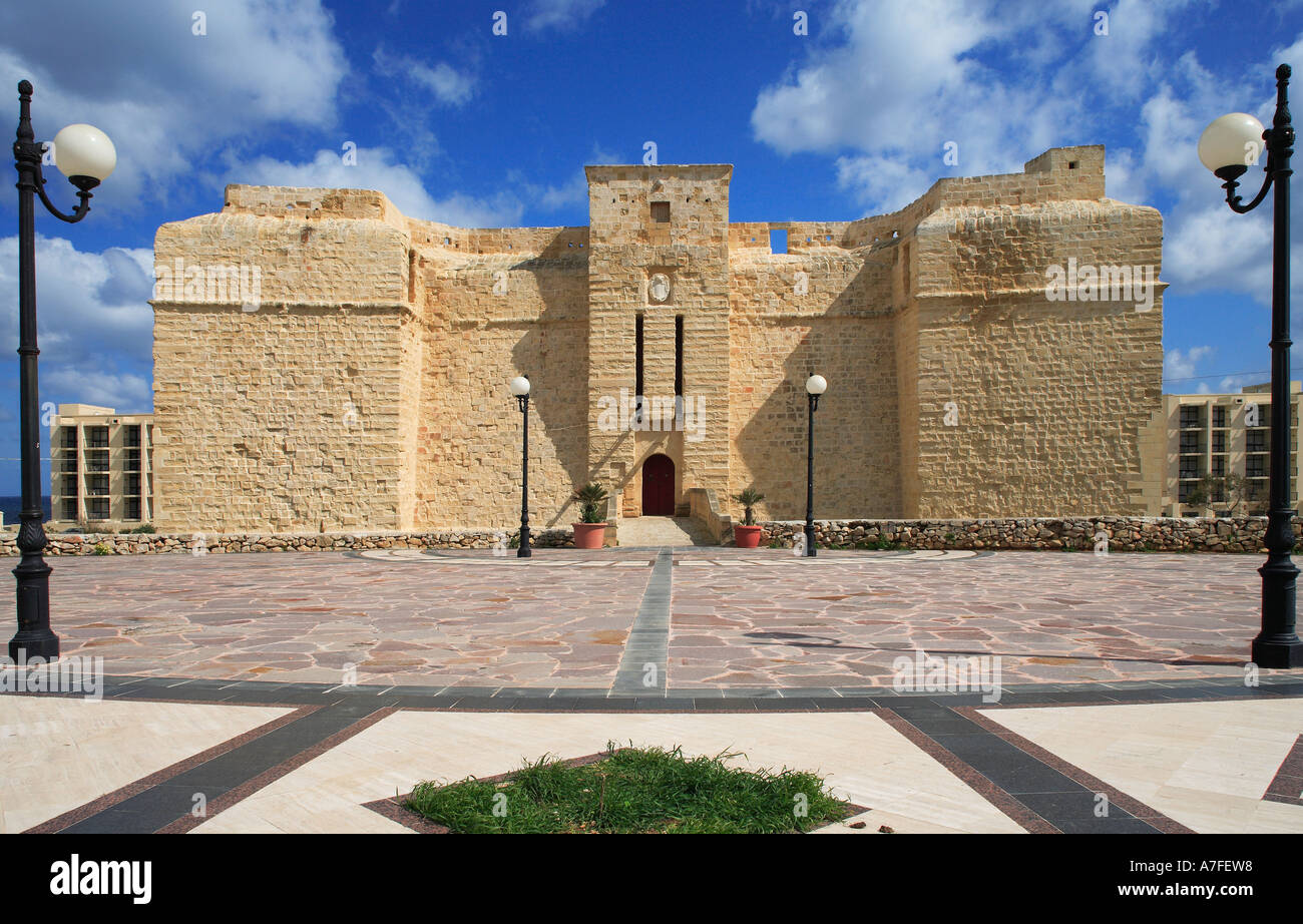St. Thomas Tower Malta Stock Photo - Alamy