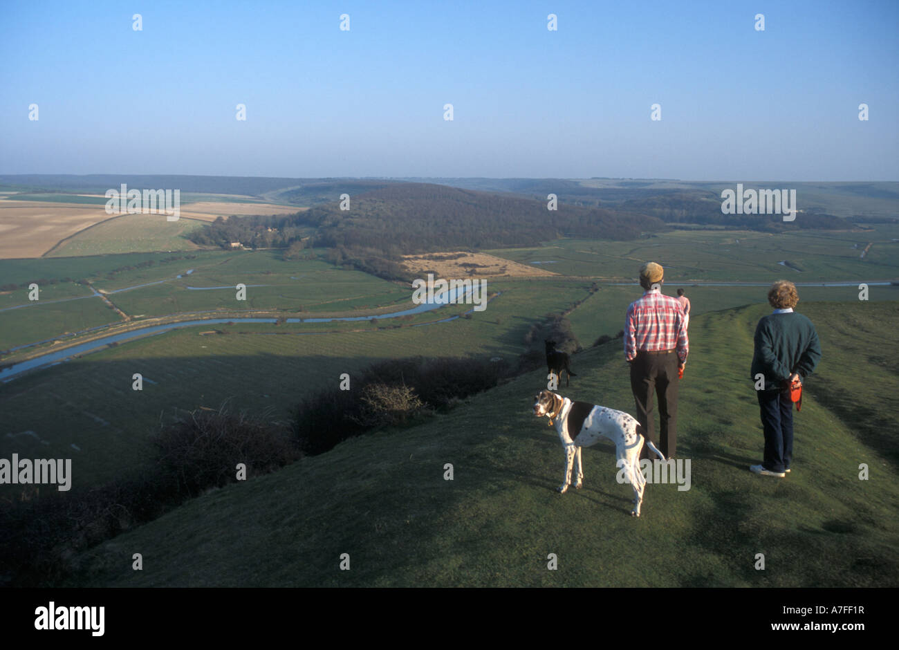 Cuckmere river in valley hi-res stock photography and images - Alamy