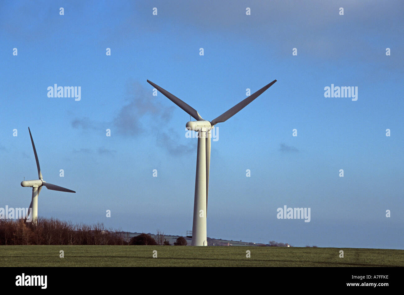 Trysglwyn wind farm hi-res stock photography and images - Alamy