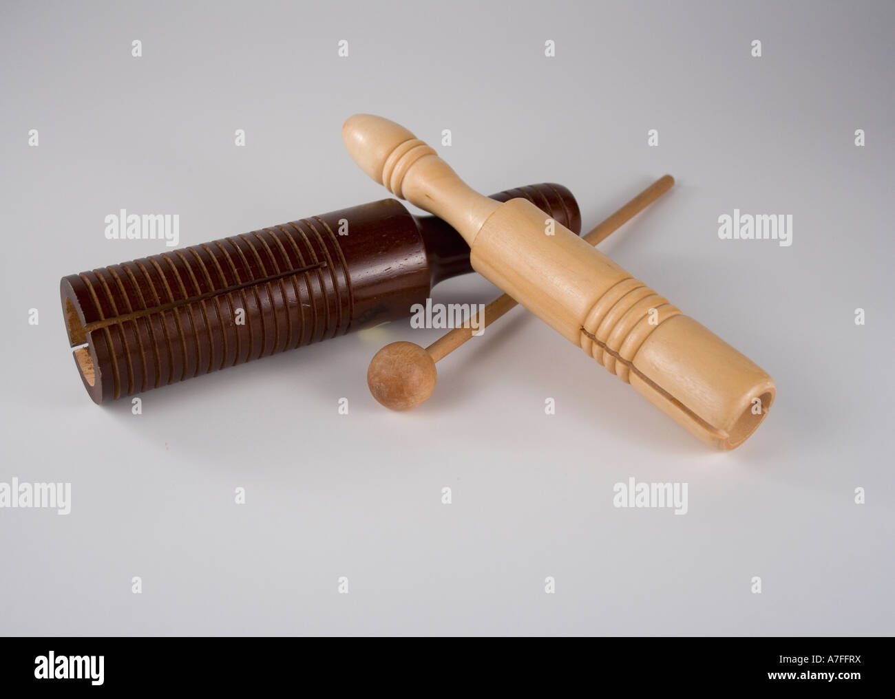 Children's Instruments - Tone Block Stock Photo - Alamy