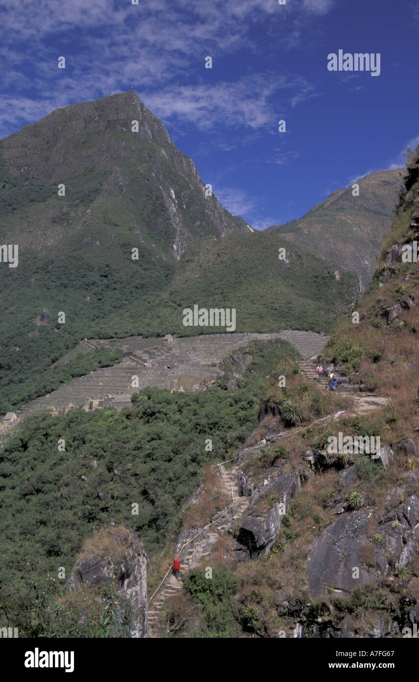 Pathway to machu picchu hi-res stock photography and images - Alamy
