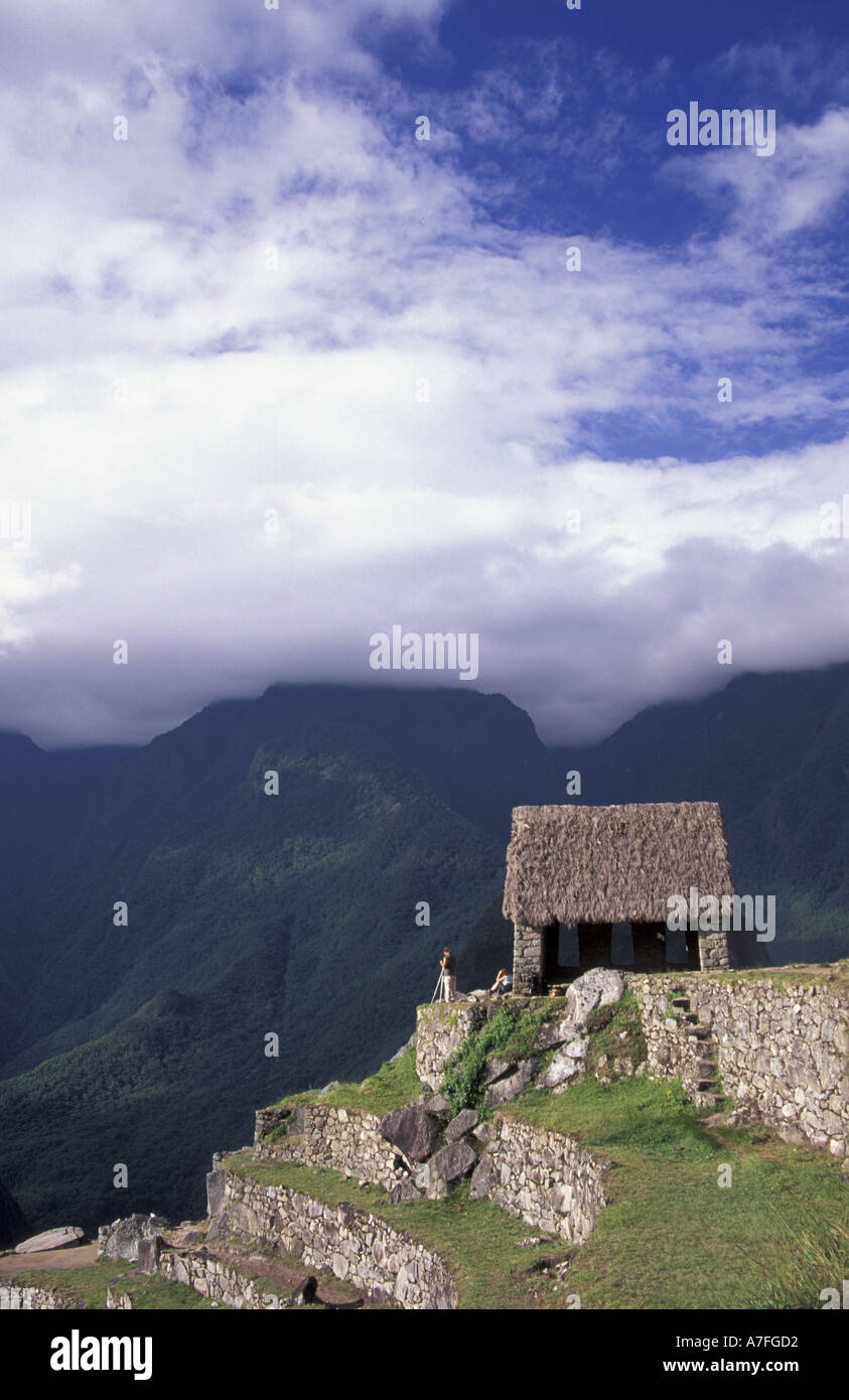 Guard house machu picchu peru hi-res stock photography and images - Alamy