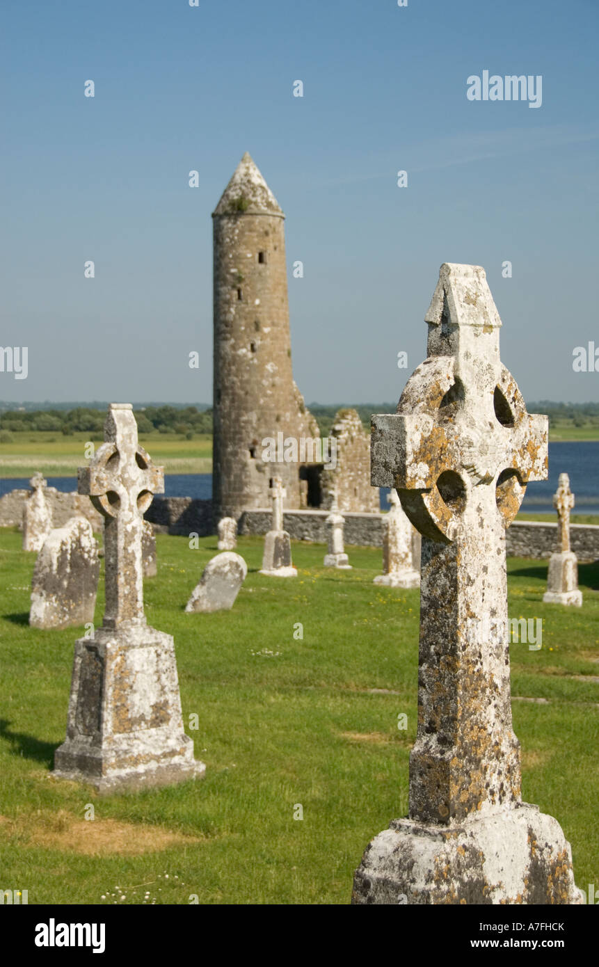 Ireland County Offaly Clonmacnoise Stock Photo - Alamy