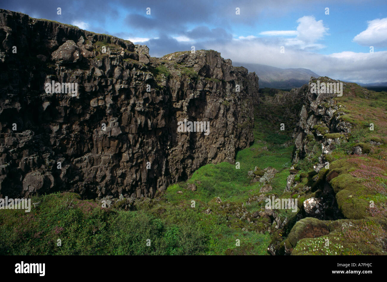 Almannagja gorge hi-res stock photography and images - Alamy