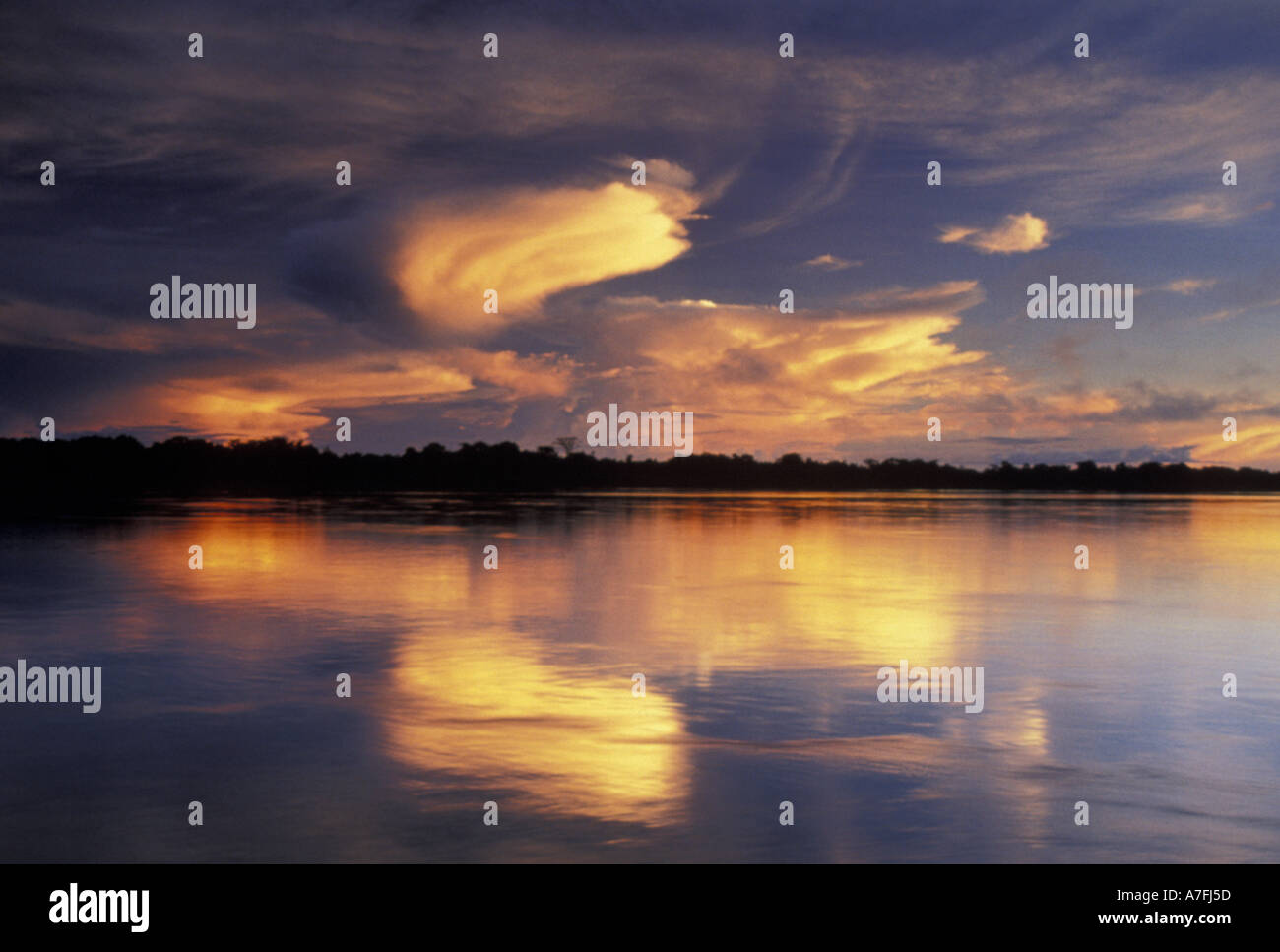 Amazon sunset hi-res stock photography and images - Alamy