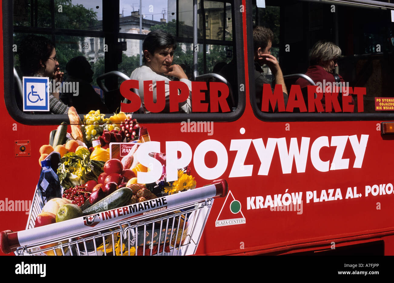 Bus transport slogan hi-res stock photography and images - Alamy