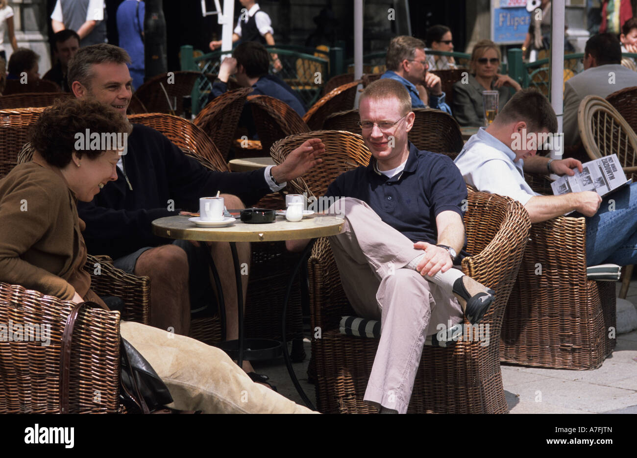Krakow poland group people in hi-res stock photography and images - Alamy