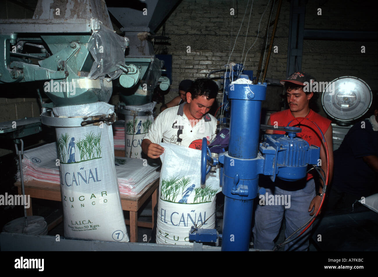 Costa Rica, Grecia, Sugar Harvest and production-refining Stock Photo ...