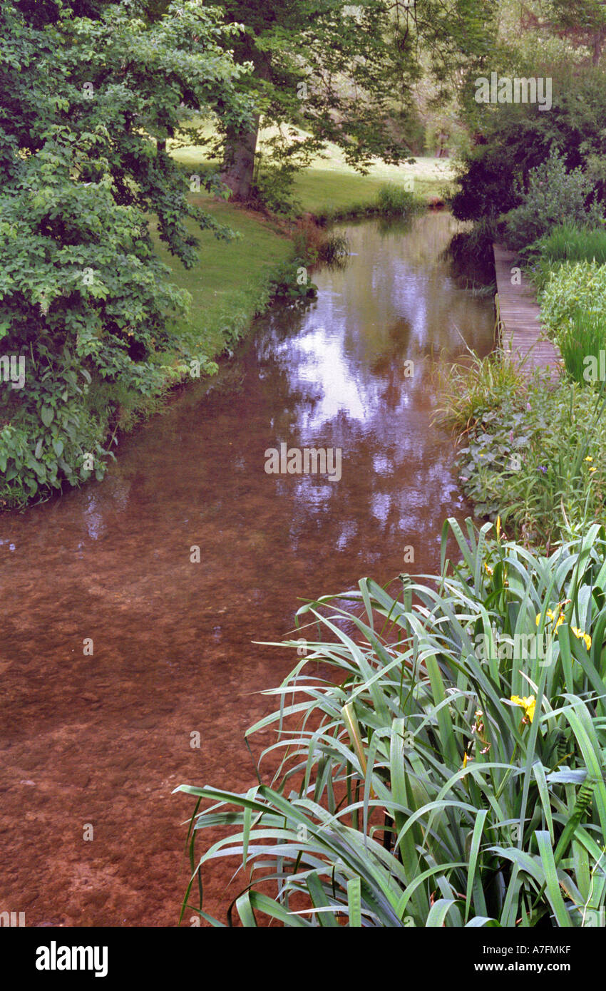 River Windrush at Naunton Stock Photo - Alamy