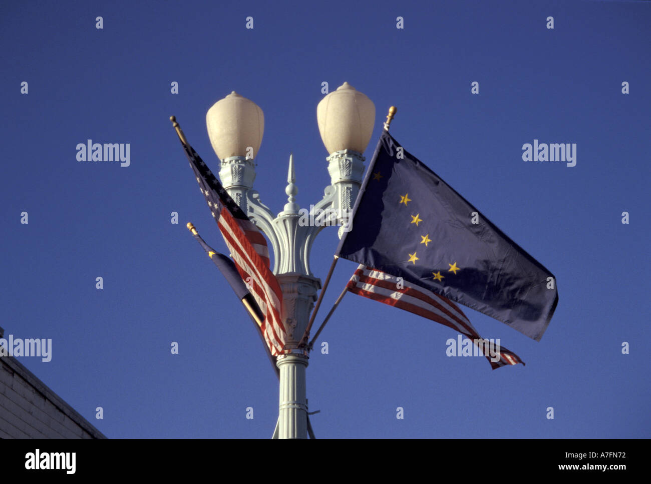 Alaska flag hi-res stock photography and images - Alamy