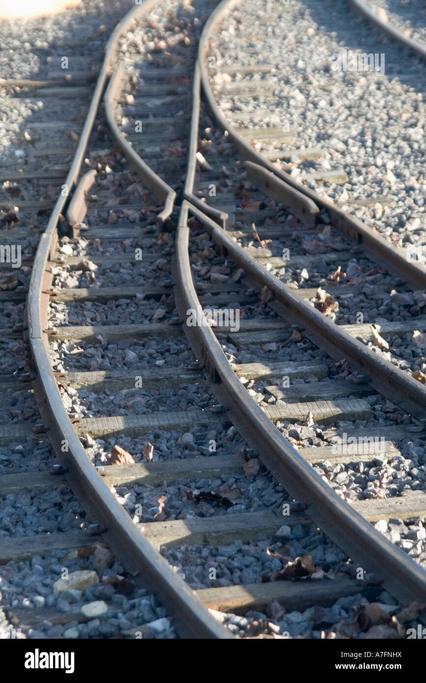 Narrow Guage Railway Track narrow gauge railway track no train leading ...