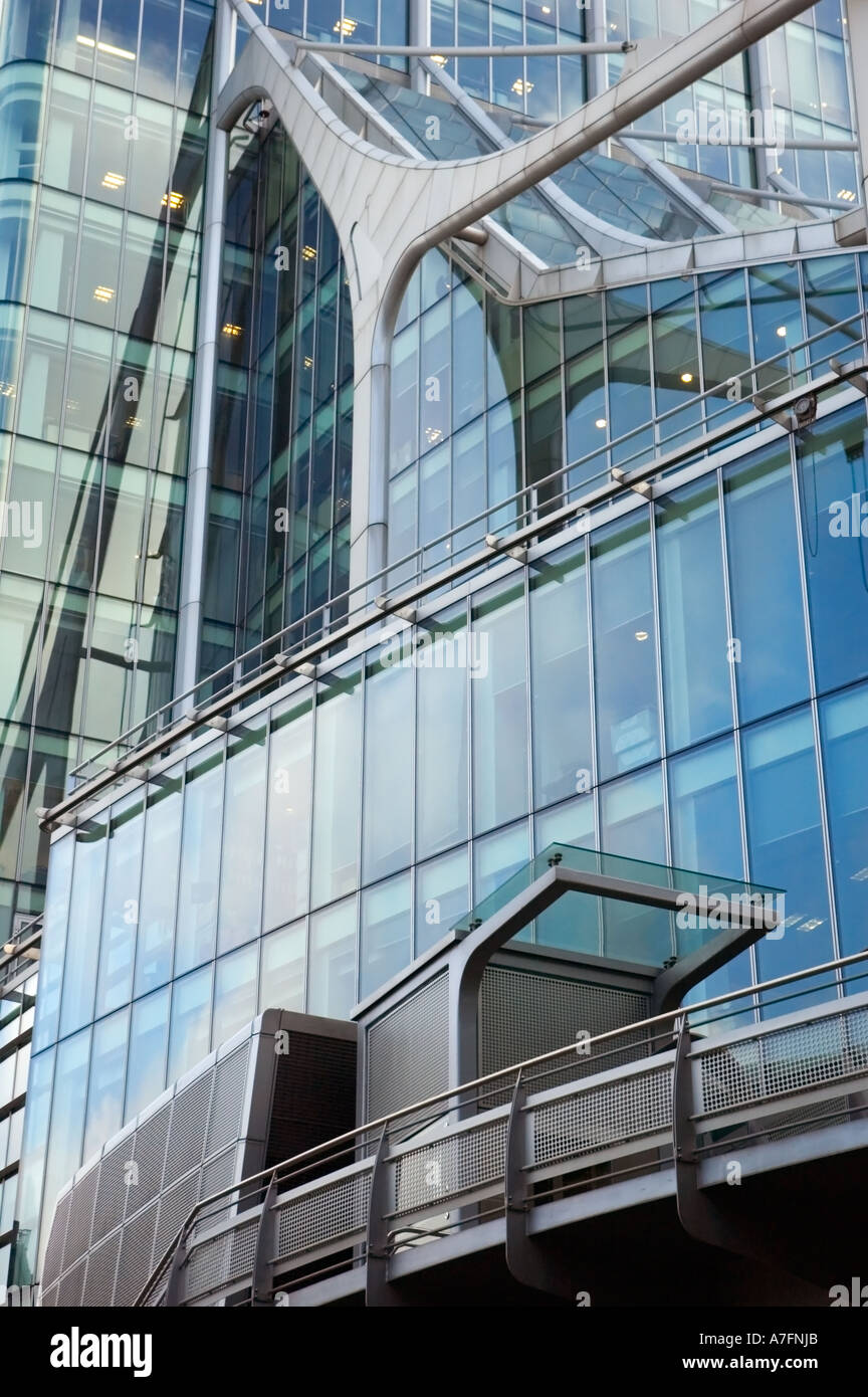 Office buildings at City Point Moorgate City of London financial ...