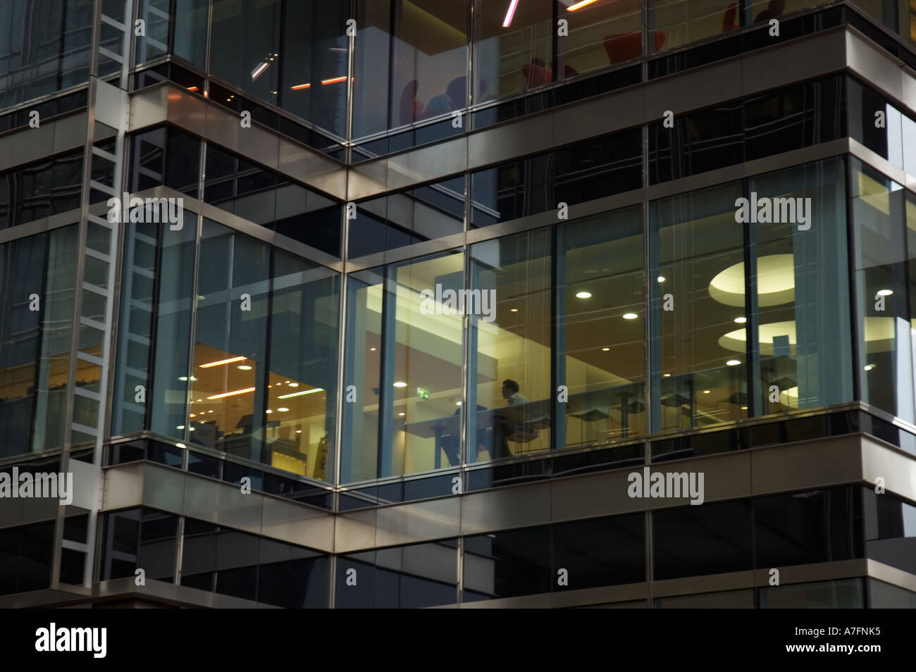 Modern office windows Stock Photo - Alamy