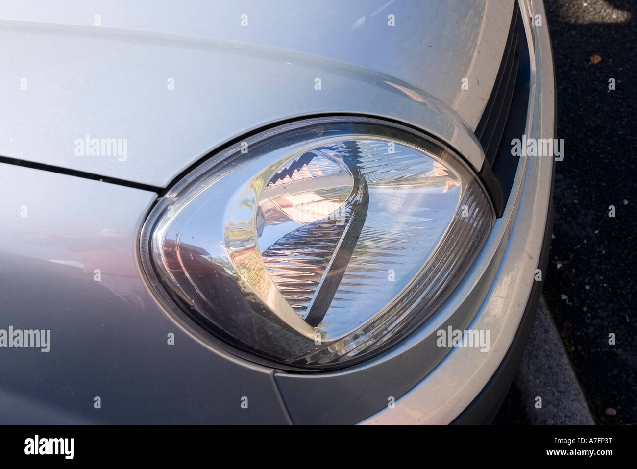 car front headlight Stock Photo - Alamy