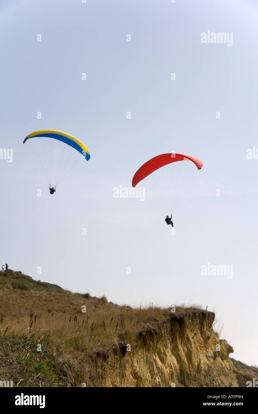 hanglider charmouth cliffs dorset EXCLUSIVE to and only available on ...