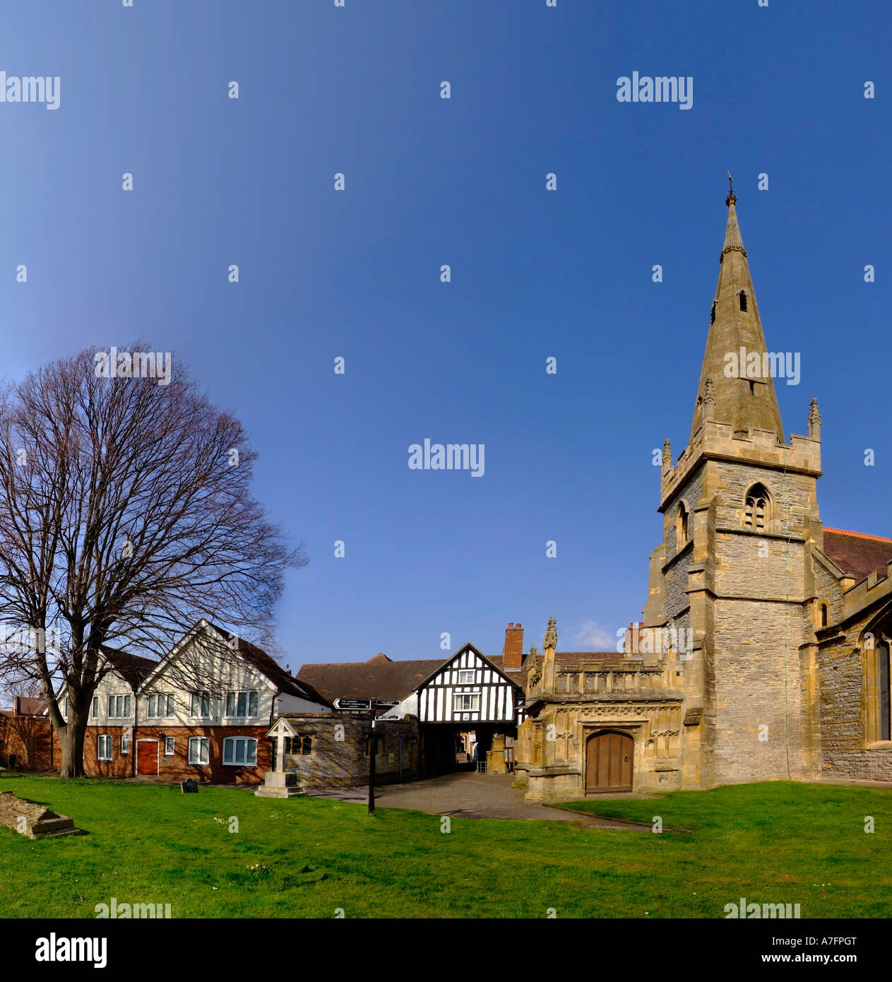 england worcestershire the historic market town of evesham evesham ...
