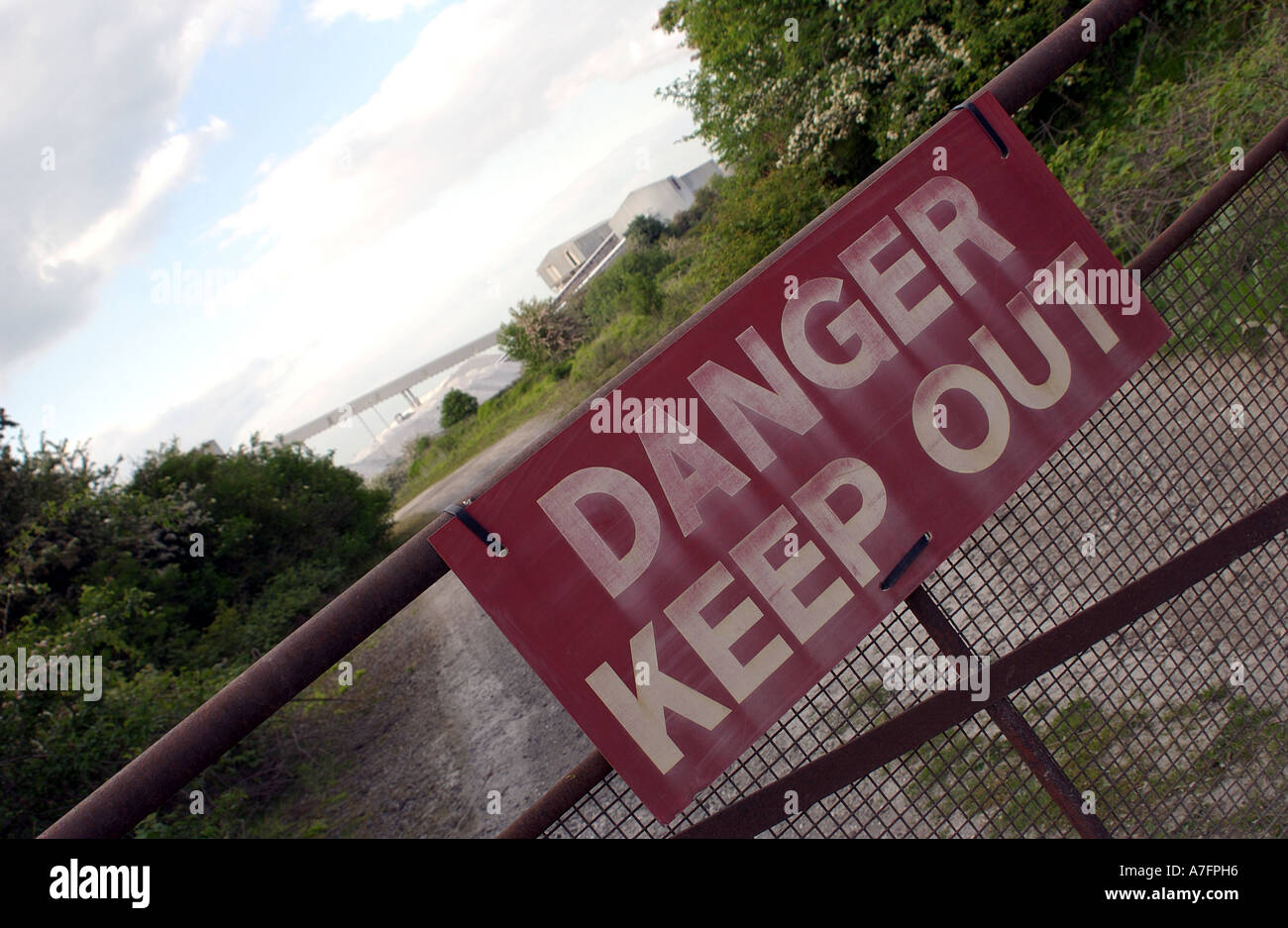 'Danger Keep Out' Stock Photo - Alamy
