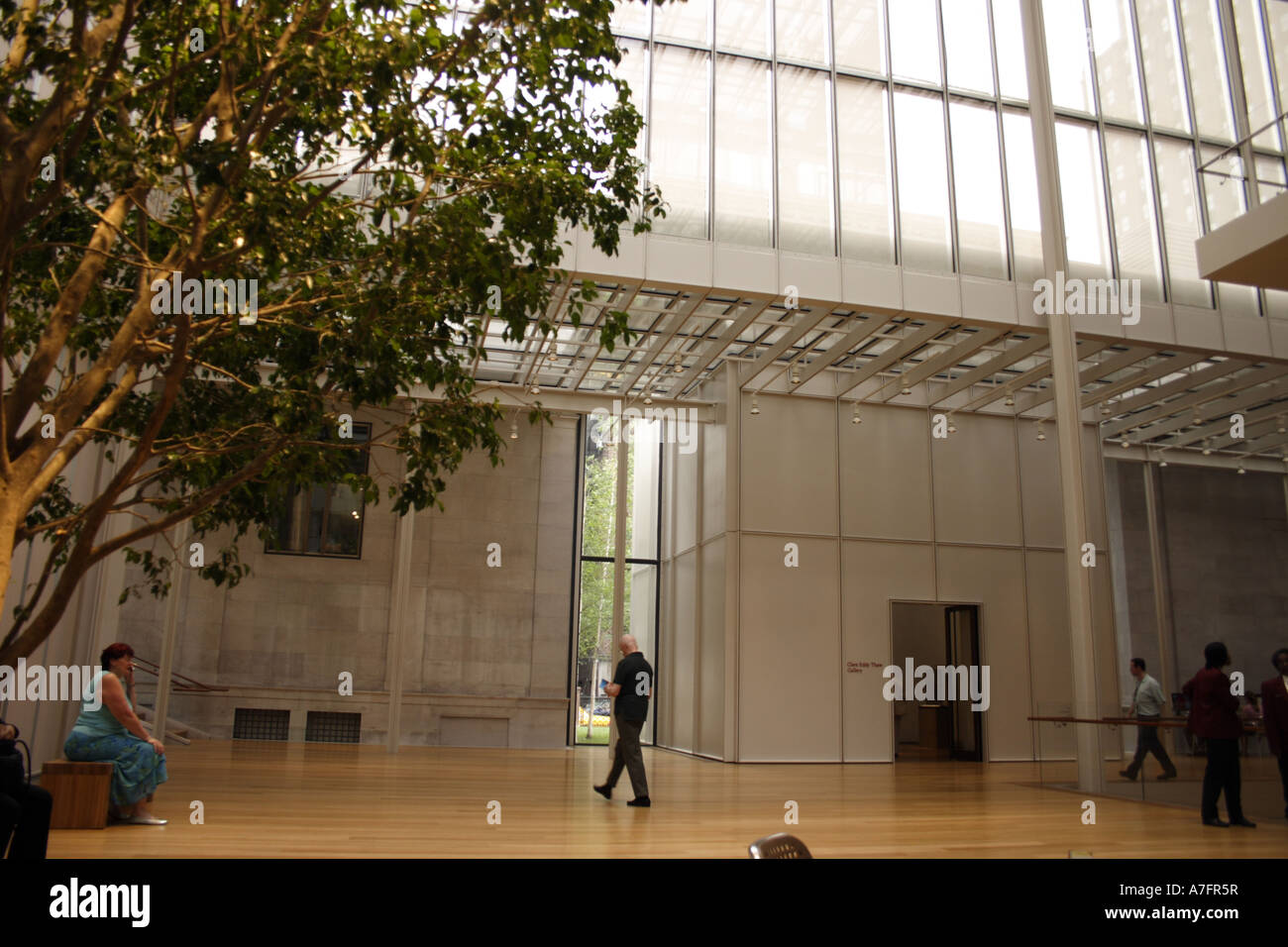 visitors at the Pierpont Morgan Library New York Renzo Piano addition ...