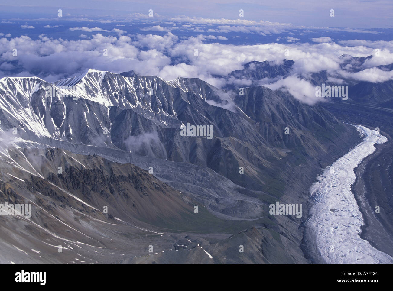 Muldrow glacier hi-res stock photography and images - Alamy
