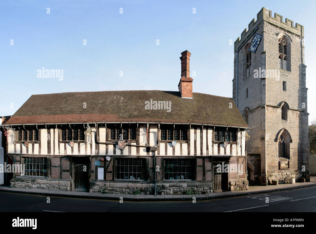 The guildhall henley in arden hi-res stock photography and images - Alamy