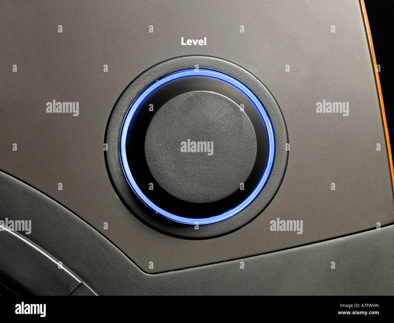 Volume knob horizontal Stock Photo - Alamy