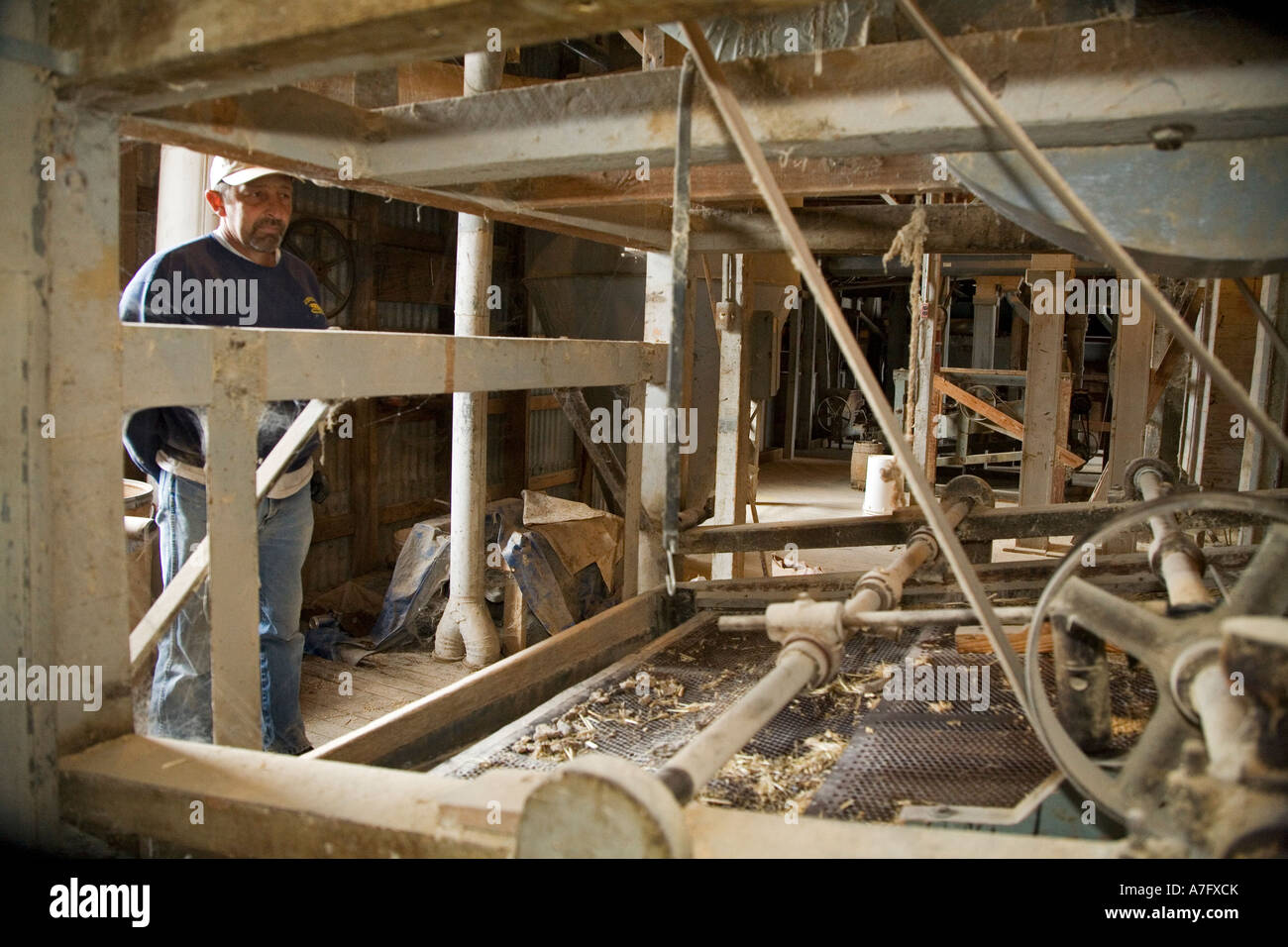 Conrad Rice Mill Stock Photo - Alamy