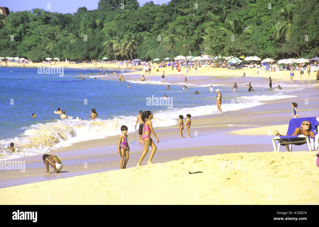 Sosua Beach Dominican REpublic Stock Photo - Alamy