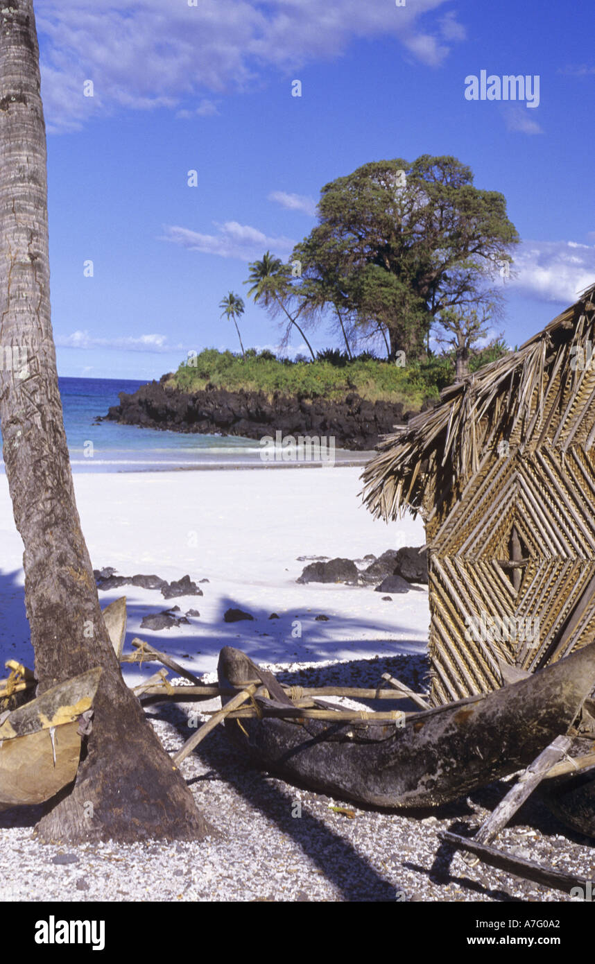Beach Grand Comore Indian Ocean Stock Photo - Alamy