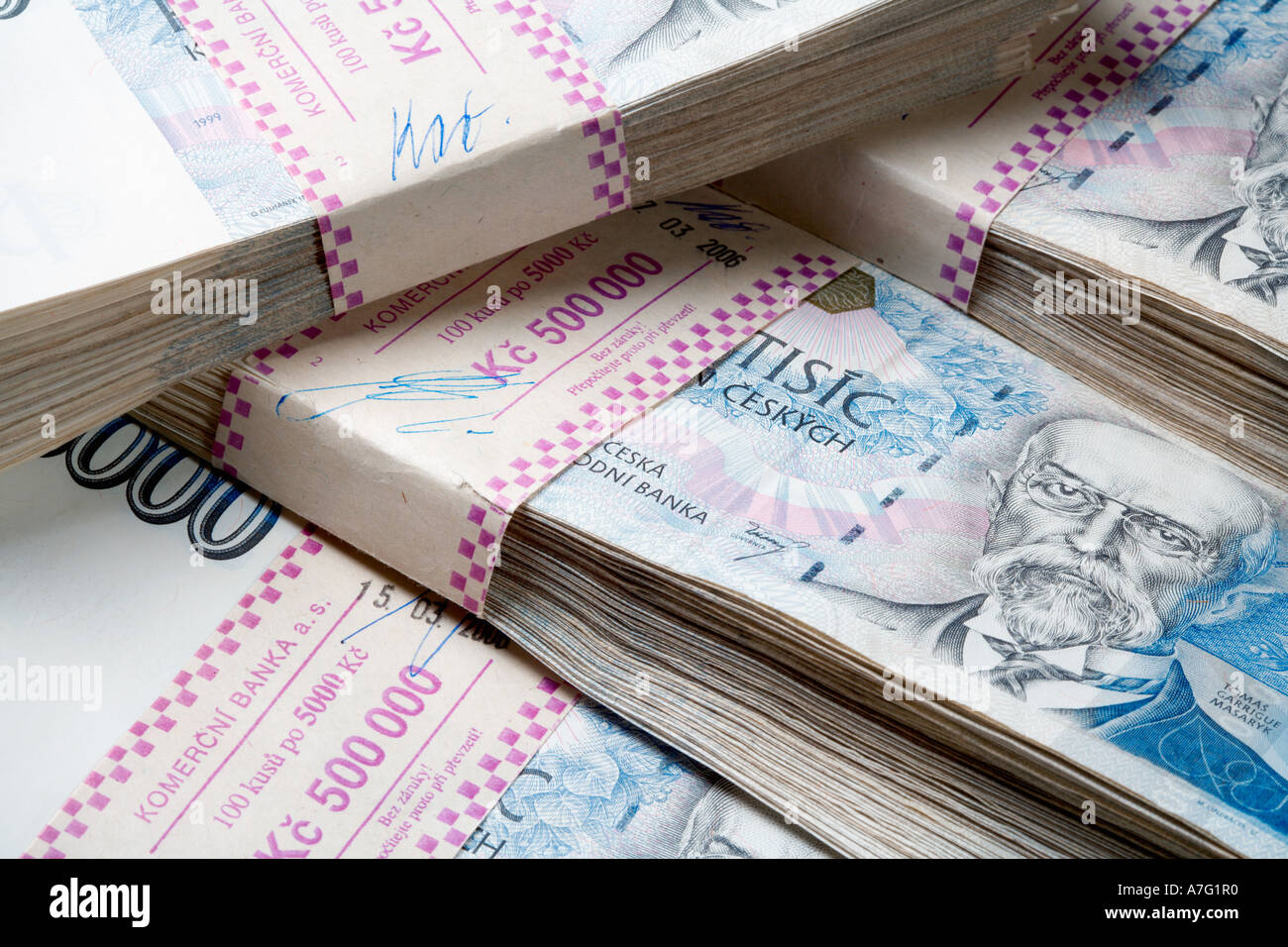 Czech koruna 5000 hi-res stock photography and images - Alamy
