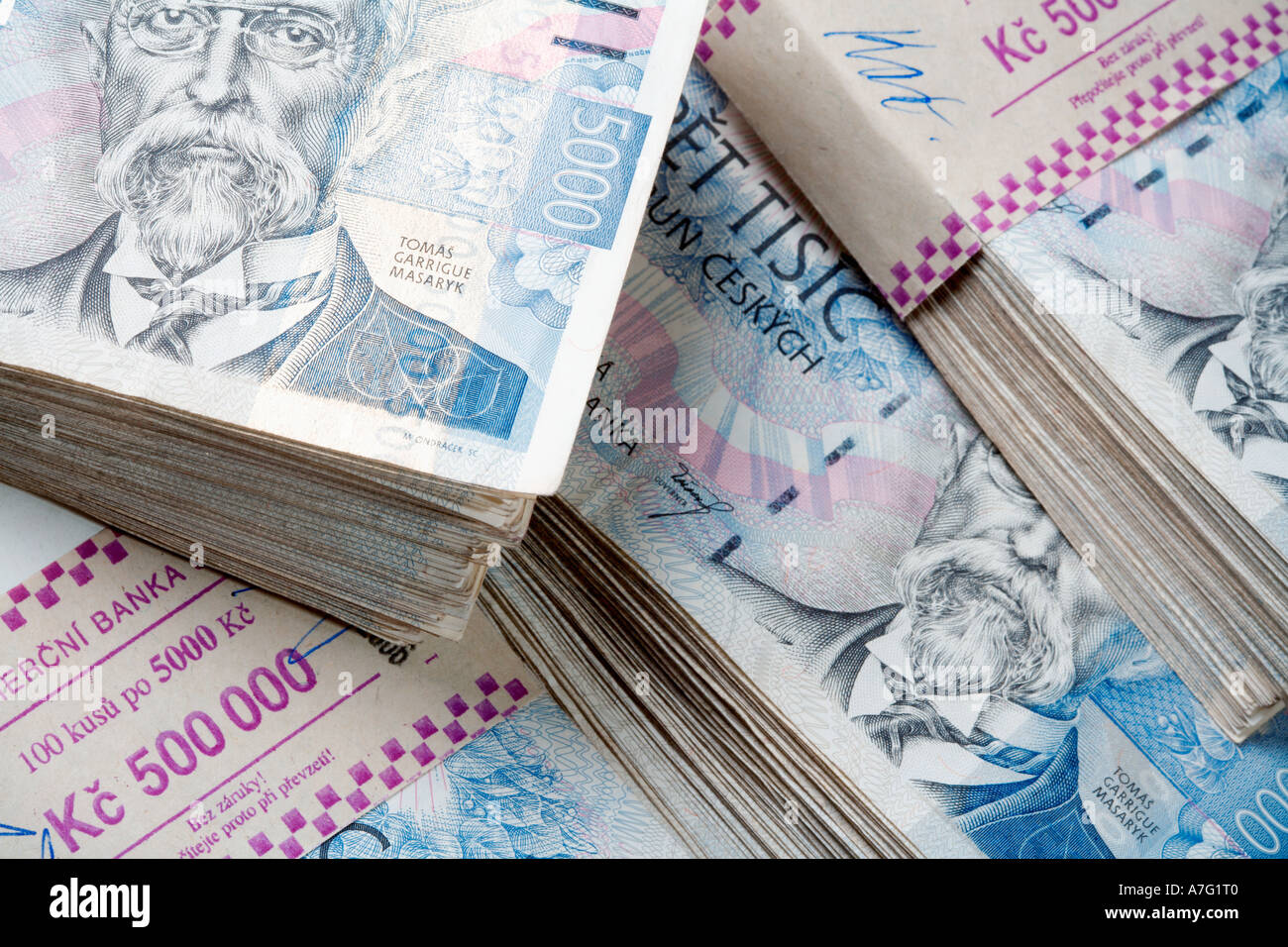 Czech koruna 5000 hi-res stock photography and images - Alamy