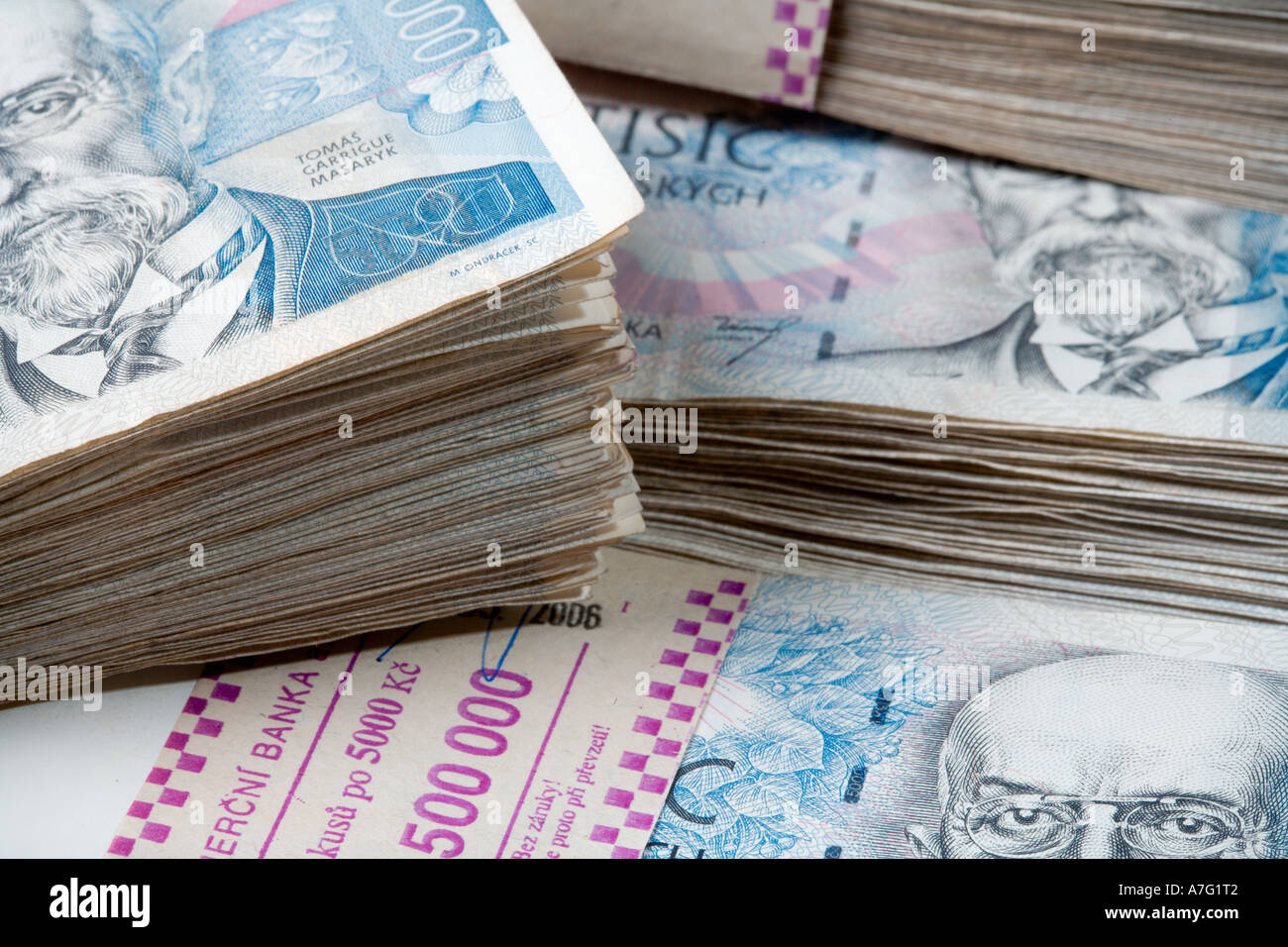 Czech koruna 5000 hi-res stock photography and images - Alamy