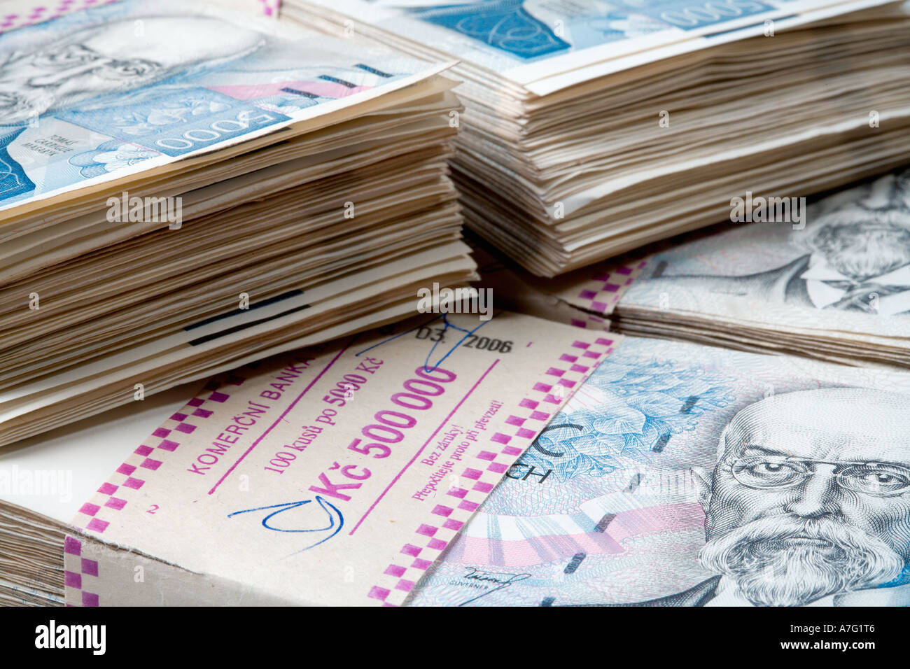 Czech koruna 5000 hi-res stock photography and images - Alamy
