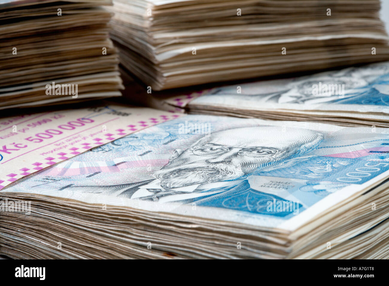 Czech koruna 5000 hi-res stock photography and images - Alamy