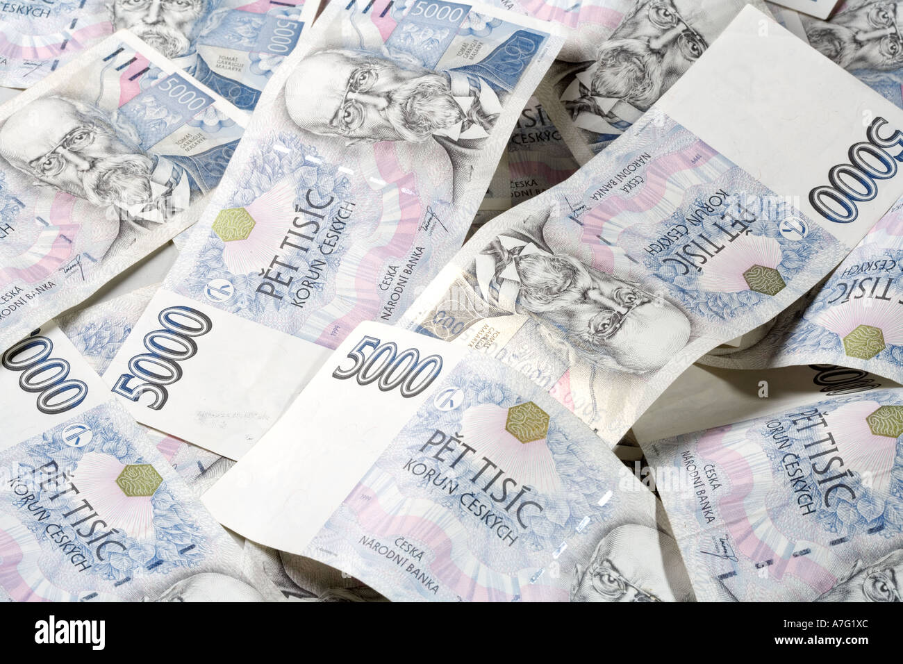 Czech koruna 5000 hi-res stock photography and images - Alamy